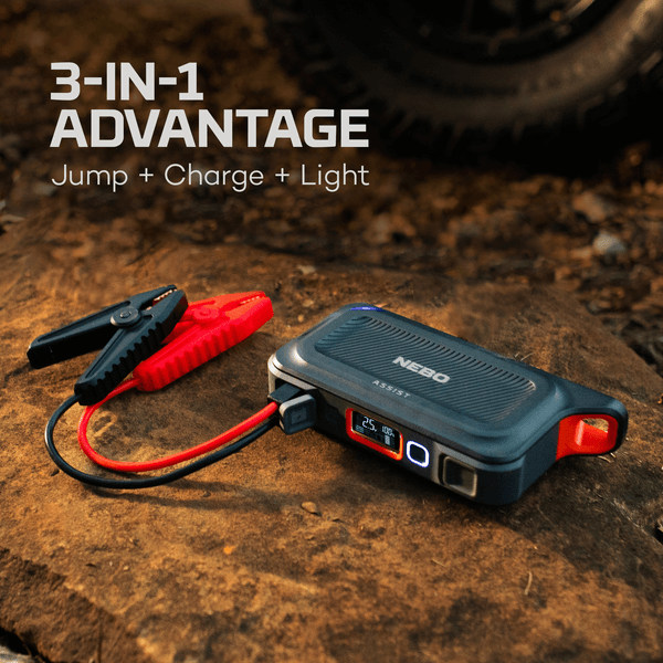 NEBO ASSIST 1000 Jump Starter, Power Bank, & Floodlight