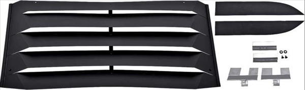 1967-81 Camaro Aluminum 3 Piece Rear Window Louver 1970 ...