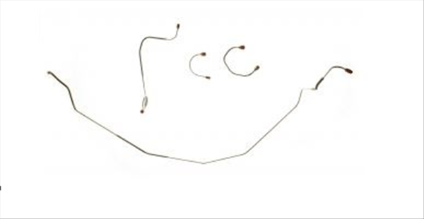 Fine Lines FKT6703S Stainless Steel Front Brake Line1967-...