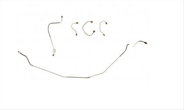 Fine Lines FKT6707S Stainless Steel Front Brake Line1967-...
