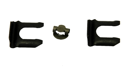 Automatic transmission shifter cable clip set.