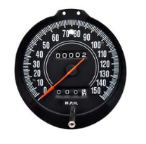 1972-1974 E-Body Rallye 150 Mph Speedometer