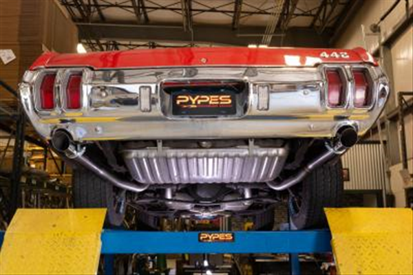 Pypes SGA12S 25 stainless steel header back exhaust system