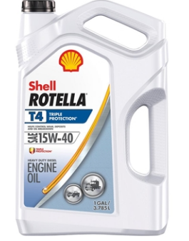 Shell Rotella 15w40 one gallon jug.