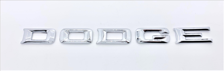 1972-1976 Dodge Truck DODGE Hood Letters.