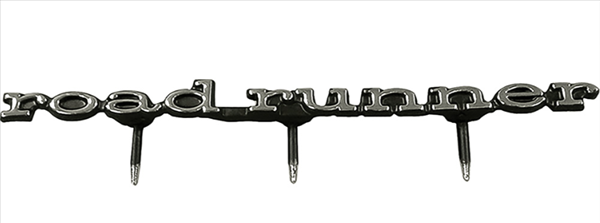 1972 Road Runner Grille Emblem 3573534