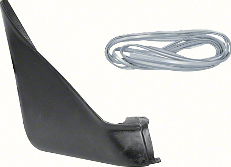 1979-1981 Trans Am right front wheel well spoiler.