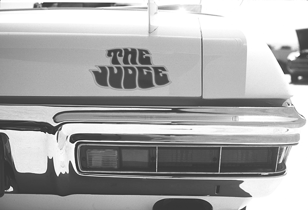 1964-72 GTO 1970 1971 Trunk Lid Decal