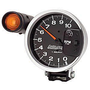 Auto Meter 233904 Autogage monster tachometer black 5 fac...