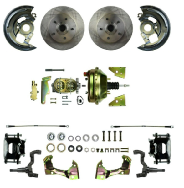 1964-1972 GM A Body front power disc brake conversion kit