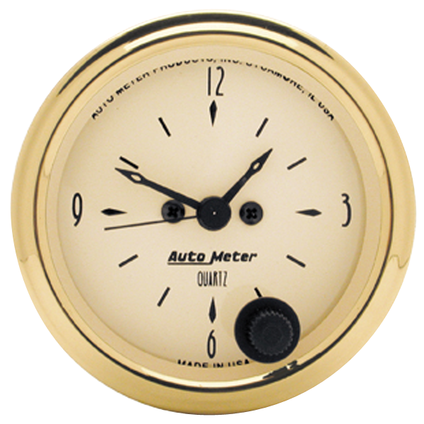 Auto Meter 1586P Street Rod Series 2 1 16 electrical cloc...