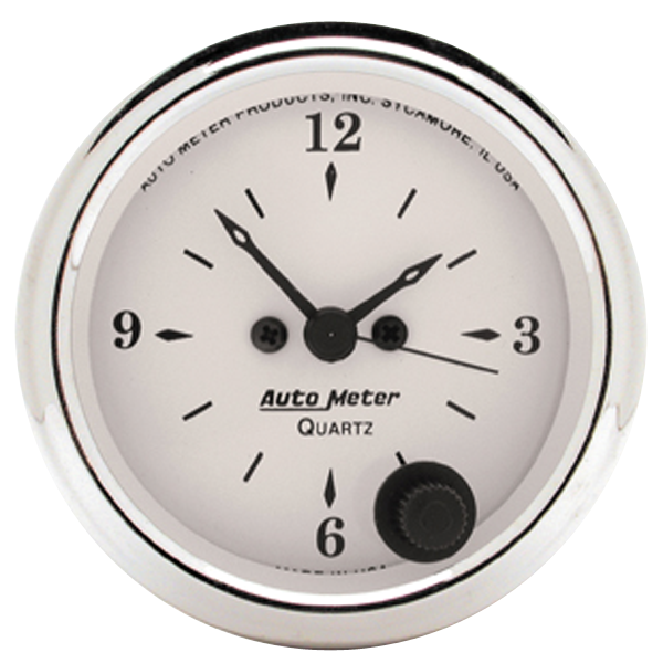Auto Meter 1686 Street Rod Series 2 1 16 electrical clock...