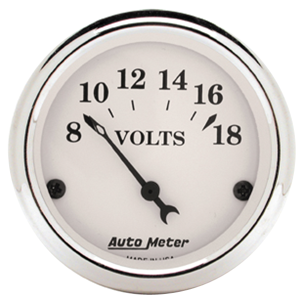 Auto Meter 1692 Street Rod Series 2 1 16 voltmeter Old Ty...