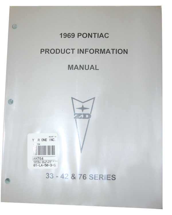 1969 GTO factory assembly manual