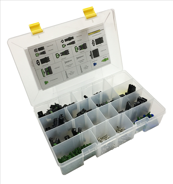 American Autowire Weather Pack Terminal and Connector Kit...