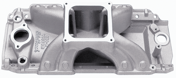 Edelbrock 2907 Victor 454 R single plane 4 bbl manifold