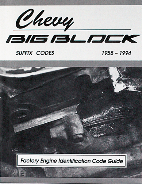 1967-87 Chevy GMC Truck Engine Identification Code Guide