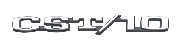 Trim Parts 9610 1969 1970 Chevy Cst/10 Fender Emblem Pair...