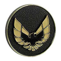 3063896 Gold Firebird Door Panel Emblem 1970 1981 Power ...
