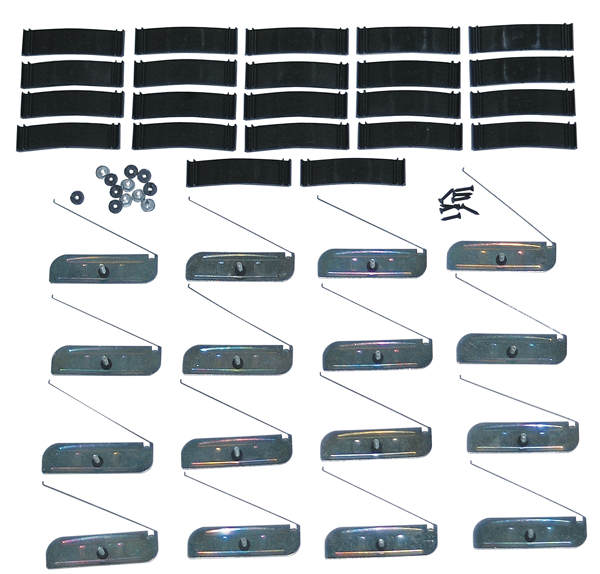 1967-87 Chevy GMC Truck Lower Body Side Molding Clip Kit