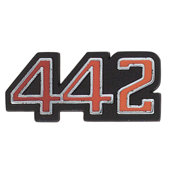 1964-72 Cutlass 442 1970 1971 442 Tri Ed Dash Emblem