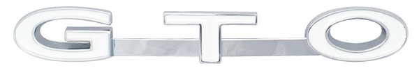 1964-72 GTO 1969 Gto Fender Emblem
