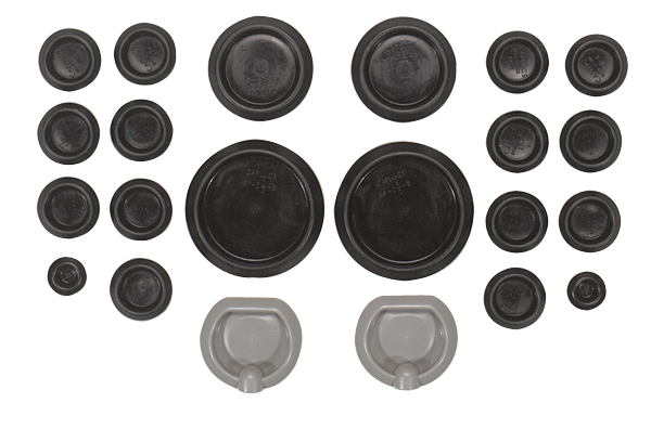 1966-74 A B E-Body Standard 22 Piece Body Plug Kit