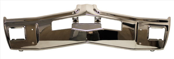 1969 Cutlass 442 chrome front bumper.