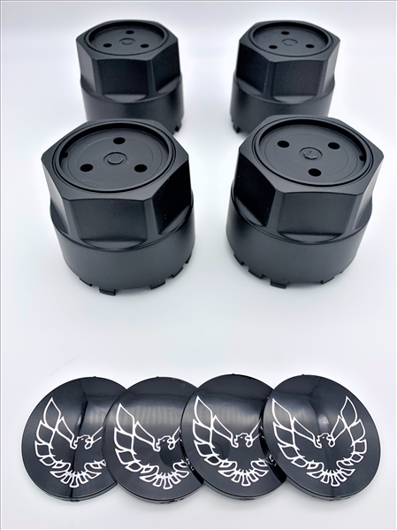 Snowflake Wheel Center Cap Set