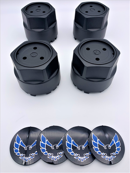 Snowflake Wheel Center Cap Set