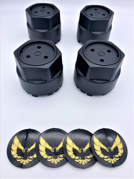 Snowflake Wheel Center Cap Set