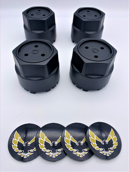 Snowflake Wheel Center Cap Set