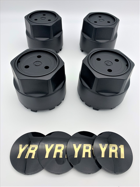 Snowflake Wheel Center Cap Set