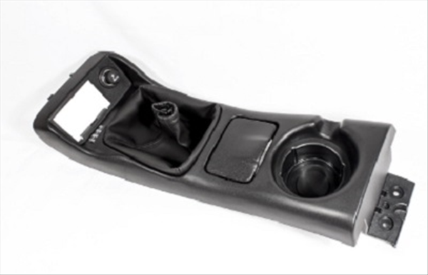 2000-2002 Firebird 6 speed complete upper console, Ebony.