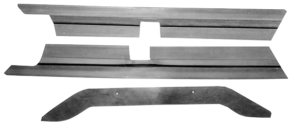 Soffseal 5083A Rear Bumper-Body Seals 1964 1965 Chevelle1...