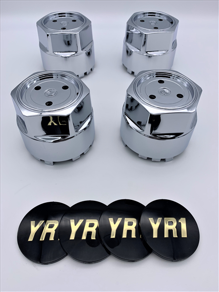 Snowflake Wheel Center Cap Set