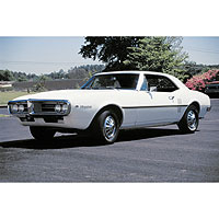 1967-81 Firebird 1967 1968 Black Rally Stripe Kit