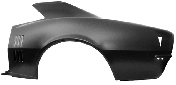 Reproduction driver side full quarter panel for 19