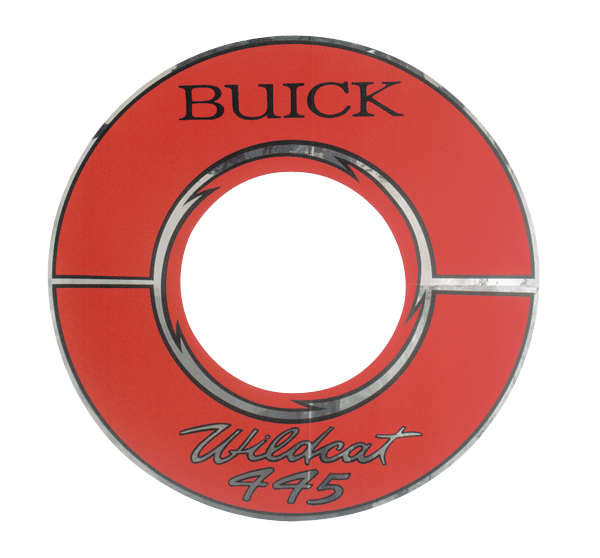 1964-72 Skylark GS 1965 1966 Wildcat 445 10 Silver Air Cl...