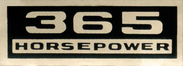 Corvette Valve Cover Decals