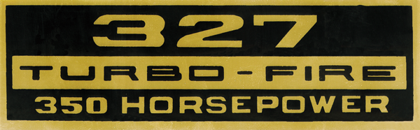 1962-74 Nova 1966 327 Turbo Fire 350 Hp Valve Cover