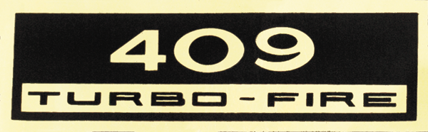 1958-72 Impala 1961 1963 409 Turbo Fire Valve Cover