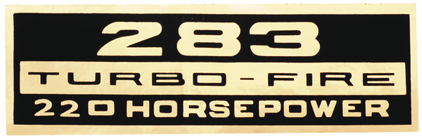 1962-74 Nova 1966 283 Turbo Fire 220 Hp Valve Cover