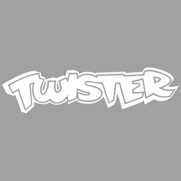 1966-74 A B E-Body 1971 1974 Twister Quarter Decal White