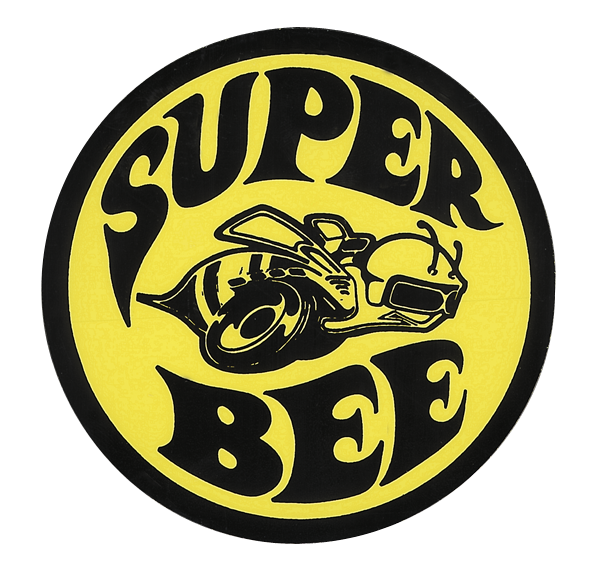 1966-74 A B E-Body Dodge Super Bee Round Window Decal