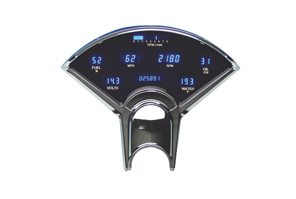 Dakota Digital digital dash kit for 1955-1956 Chev