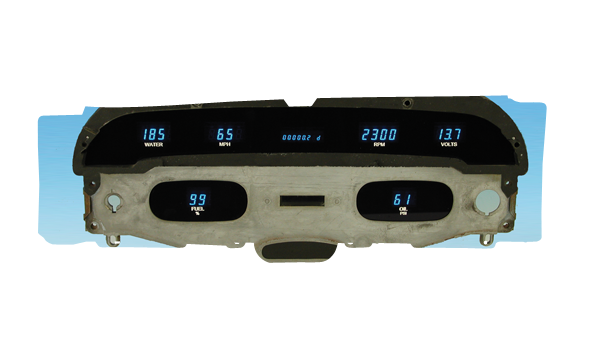 VFD3-58C-IMP Digital Dash Kit