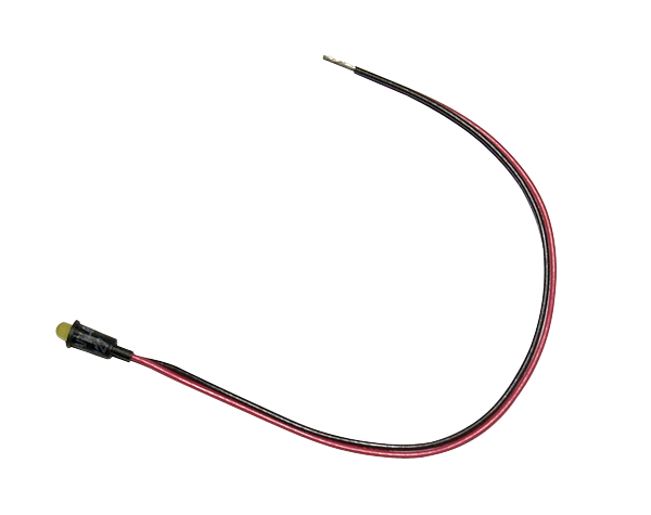 Detroit Speed 120901A 5 32 amber LED indicator light