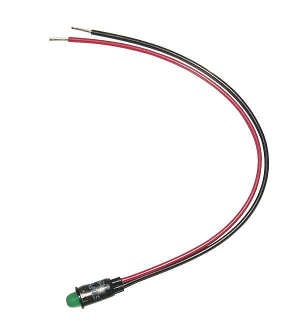 Detroit Speed 120902G 1 4 green LED indicator light