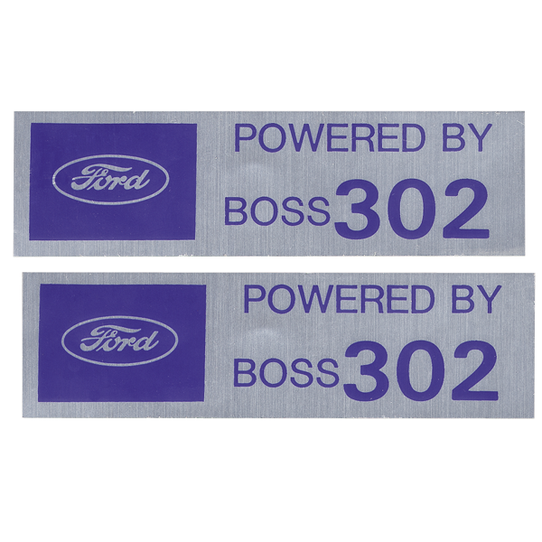 1964-73 Mustang Powered By Boss 302 Valve Cover